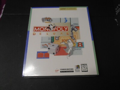 Monopoly Deluxe (PC, 1992) Factory Sealed | eBay