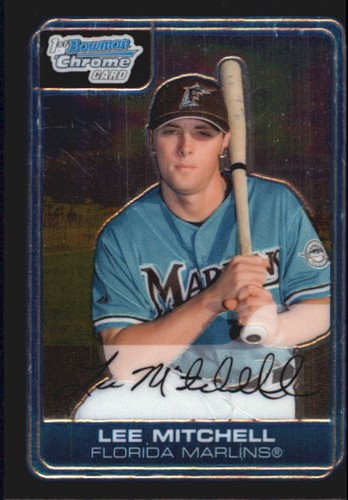 2006 Bowman Chrome Prospects Florida Marlins Baseball Card #BC95 Lee Mitchell | eBay