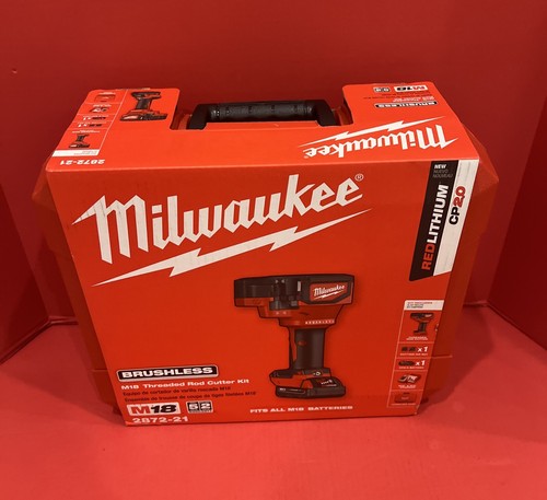 Milwaukee Tool 2872-21 M18 Brushless Threaded Rod Cutter Kit New FREE ...