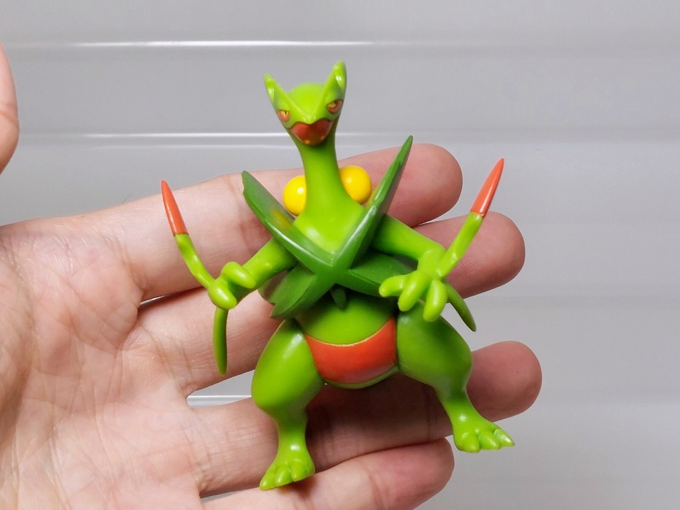 Mega Sceptile Pokemon Pose Figure Takara Tomy A.R.T.S 2014 Japan U01 2. ...