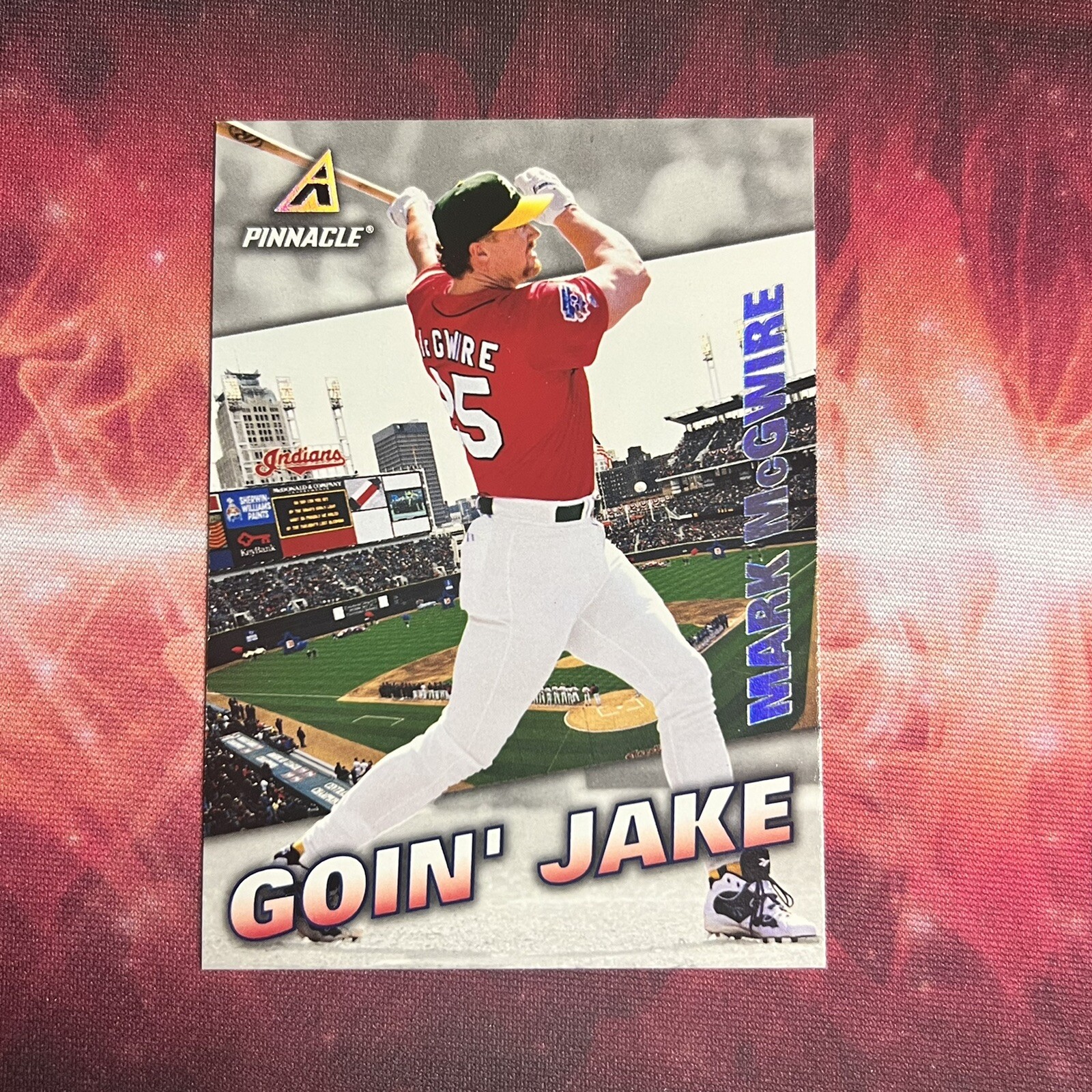 Mark McGwire 1997 Pinnacle Goin Jake Baseball Card #188 Oakland ...