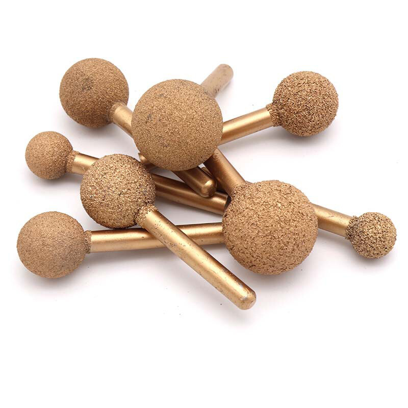 Diamond Sanding Head Sanding Pin Balls/Rond Cutter For Dremel Proxxon ...