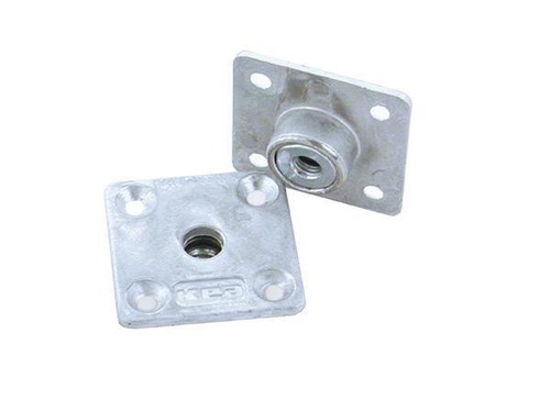 M8 Square Strong Sturdy Table Leg Feet Foot Mounting Fixing Furniture ...