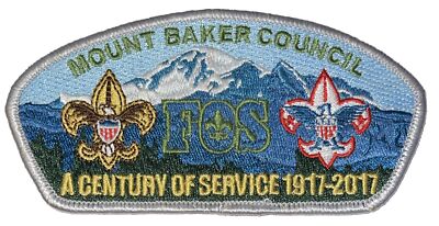 Boy Scout Mount Baker Council 2017 Gray Border FOS CSP | eBay
