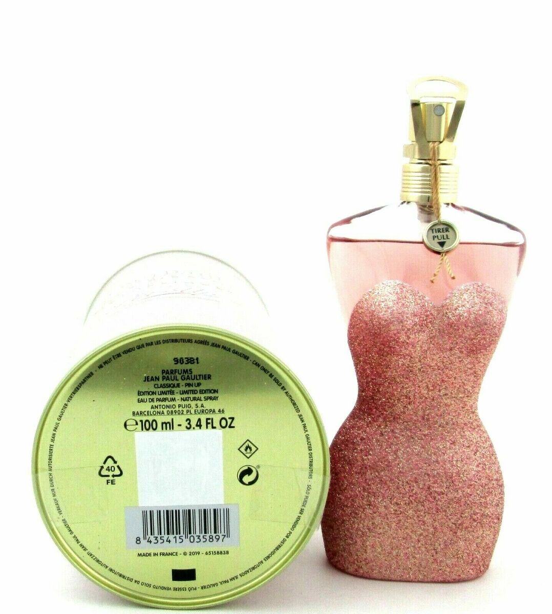 Jean Paul Gaultier Classique Pin up 3.4 oz 100ml EDP Spray Jean Paul Gaultier Classique Pin up 3.4 oz 100ml EDP Spray