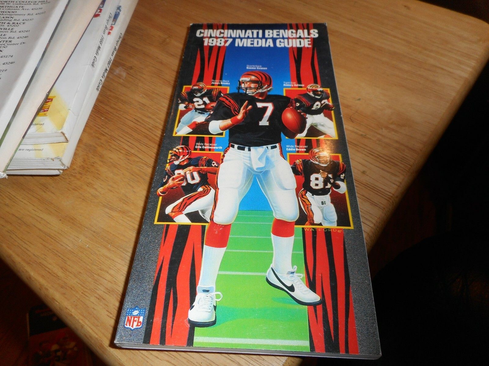 Cincinnati Bengals 1987 Media Guide - DSCN3163 | eBay