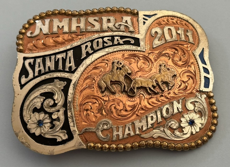 VTG 2011 NMHSRA Santa Rosa Rodeo Champion Red Bluff E Thomas Trophy ...
