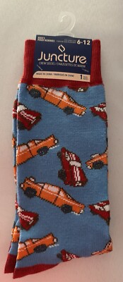 Juncture Fashion Socks CARS Mens Size 6-12 | eBay
