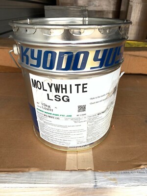 KYODO YUSHI MOLYWHITE LSG LUBRICAT GREASE 15KG 33.06 LB | eBay