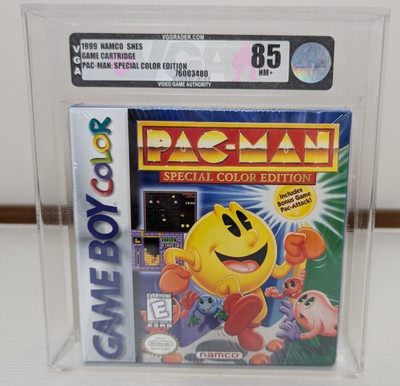 1999 Nintendo Gameboy Color VGA 85 Pac-Man:Special Color Edition | eBay