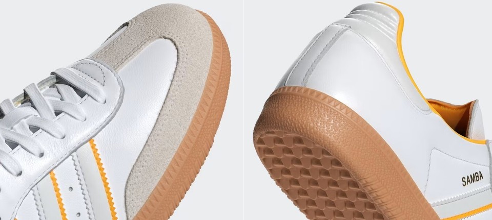 Adidas Samba OG men's Shoes Crew Yellow ID1479 | eBay