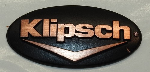 KLIPSCH RF15 SPEAKER CABINET BADGE EMBLEM STICKER RF-15 ORIGINAL OEM | eBay