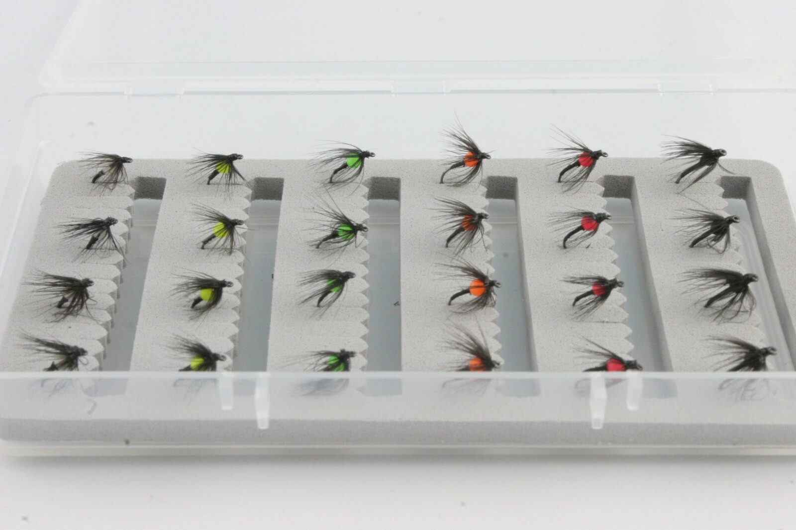 Hotspot Spiders, Barbless, Assorted Colours - WET, Trout Flies, Gift | eBay