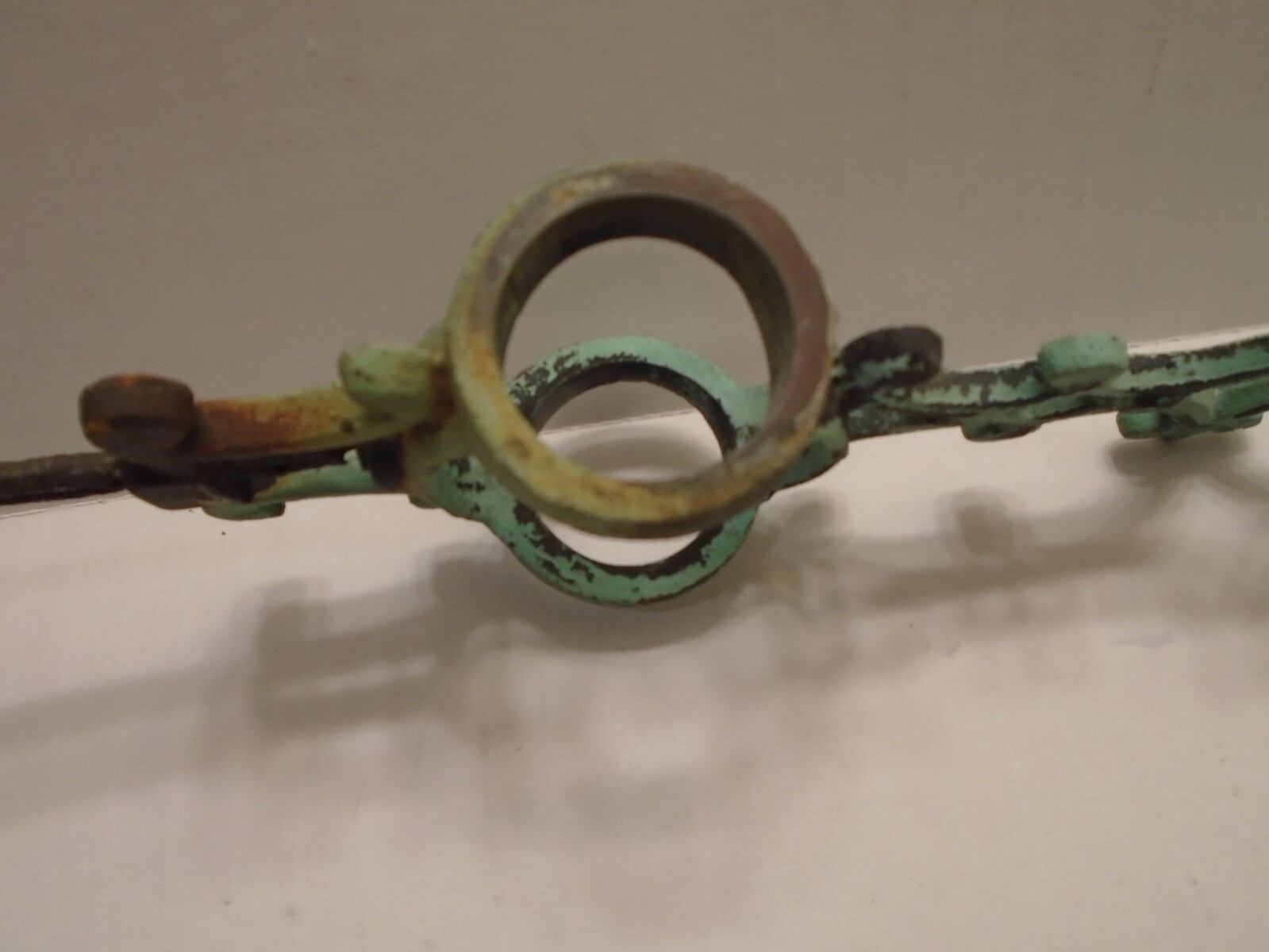 OLD ORIGINAL OHIO LIGHTNING ROD CO. KITETAIL LIGHTNING ROD WEATHERVANE ...