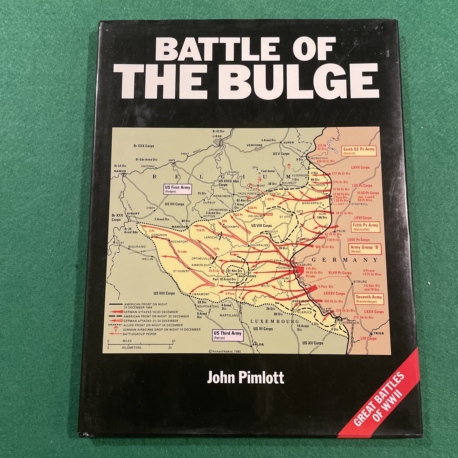 Battle of the Bulge | John Pimlott | 1990 HBDJ | 1st Print | VG ...