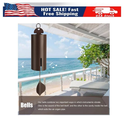 Large Deep Resonance Serenity Metal Bell Heroic Wind Chimes Outdoor ...
