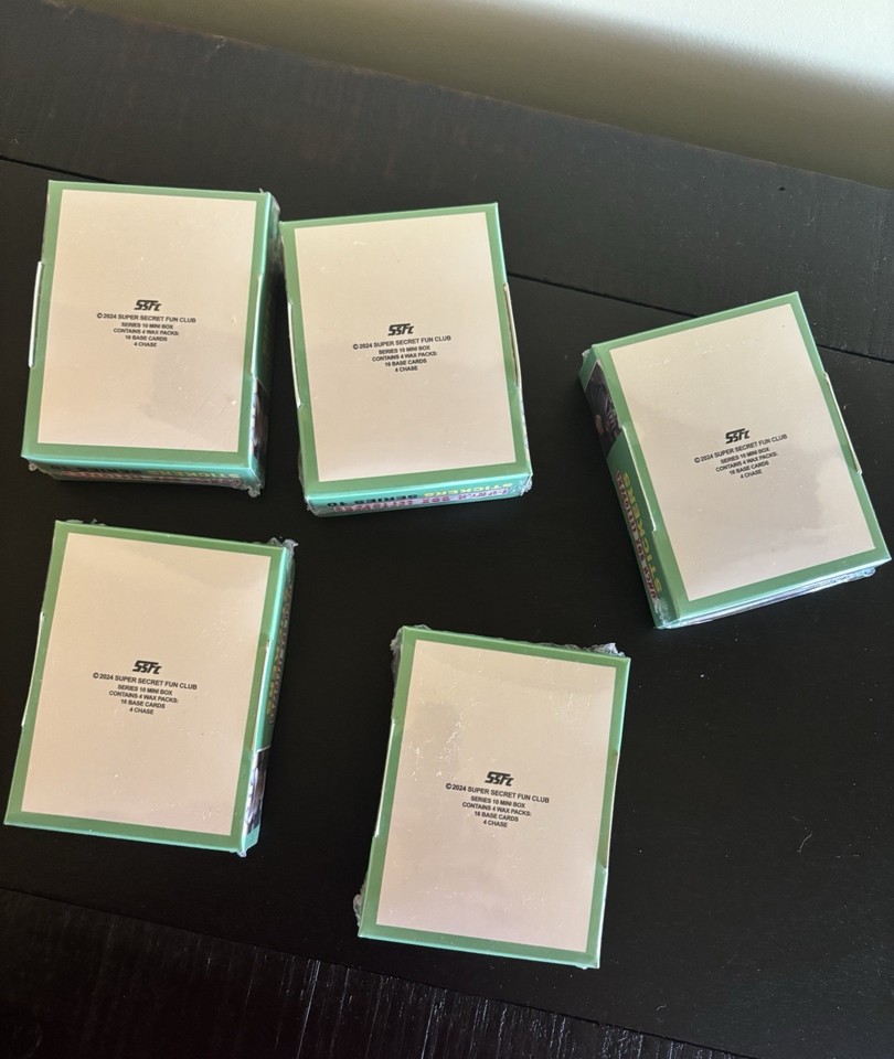 SSFC LBLO Lunch Box Leftovers Series 10 - FIVE Mini Boxes of 4 Wax ...