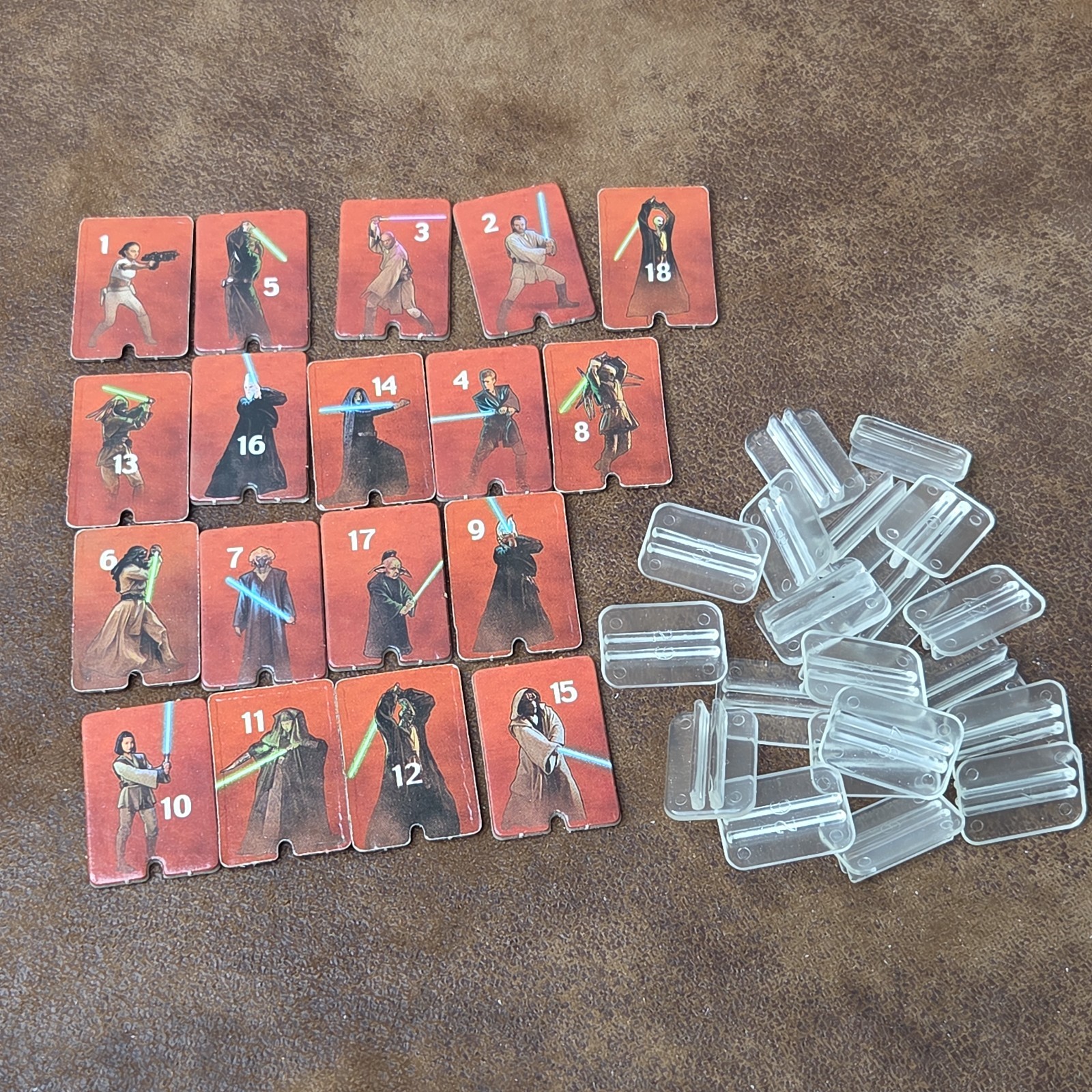 Star Wars Jedi Unleashed Game Battle On Genonosis Replacement Pieces ...
