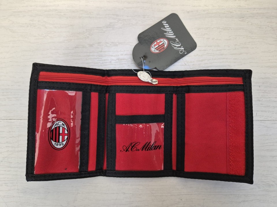 Vet AC Milan 1899 Wallet Stretch Official Product | eBay