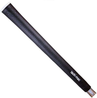 Tacki-mac Itomic Standard Black Golf Grip with White Cap - it2 4 pack ...