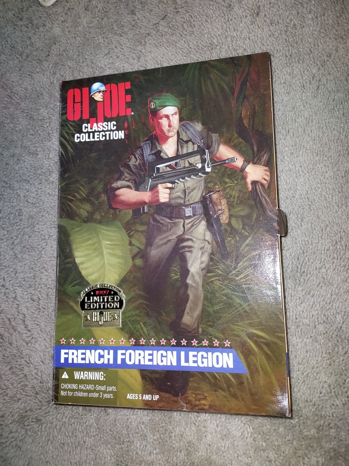 GI Joe French Foreign Legion Black Classic Collection Hasbro 1996 | eBay