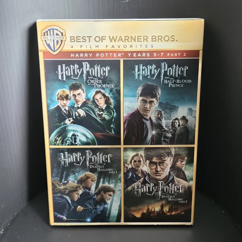 Harry Potter 4 Film Favorites Years 5-7, Part 2 - DVD Set | eBay