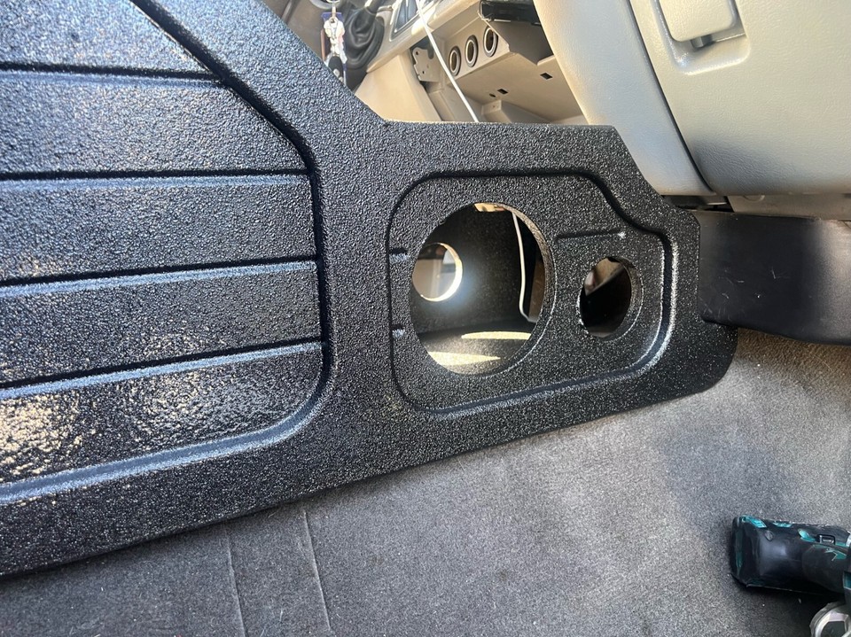 Chevy Silverado Gmc Sierra 99-06 Center Console Subwoofer Box For 1x12 ...