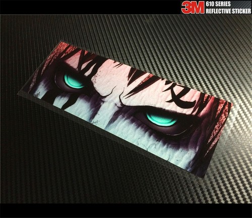 Mad Angry Gaara Sticker 爱 NARUTO Anime JDM Car Reflective #N14 | eBay ...