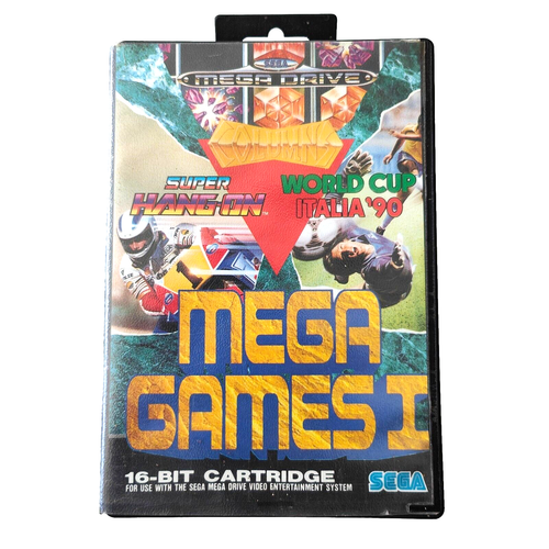 Mega Games SEGA Mega Drive Game Super Hang On World Cup Italia 90 Games ...