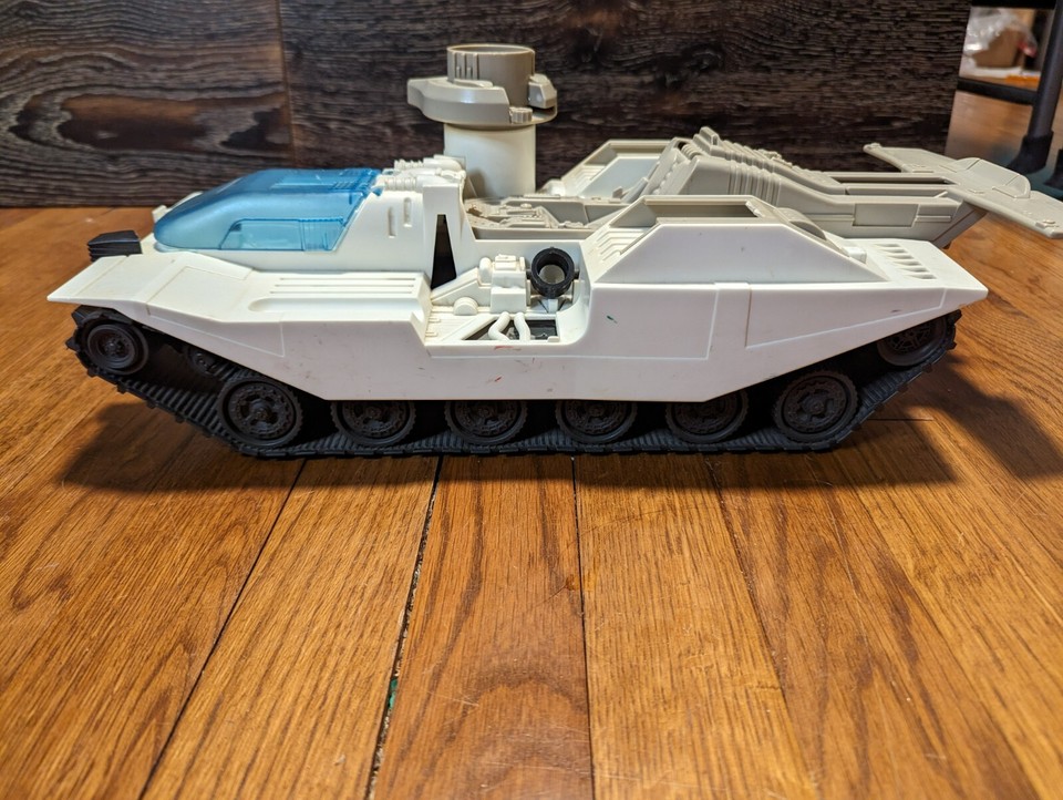 Vintage GI Joe Avalanche Snow Tank Vehicle Hasbro 1989 Incomplete | eBay
