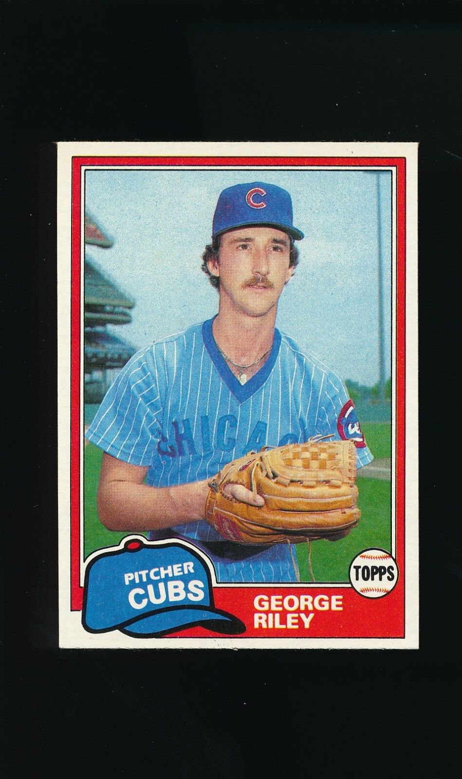 1981 Topps #514 George Riley RC * Pitcher * Chicago Cubs * NM/NM-MT ...