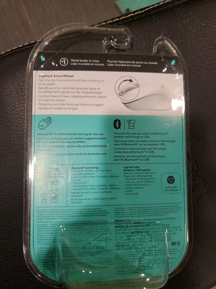 Authentic Logitech Signature M550L Wireless Mouse - Large SilentTouch ...