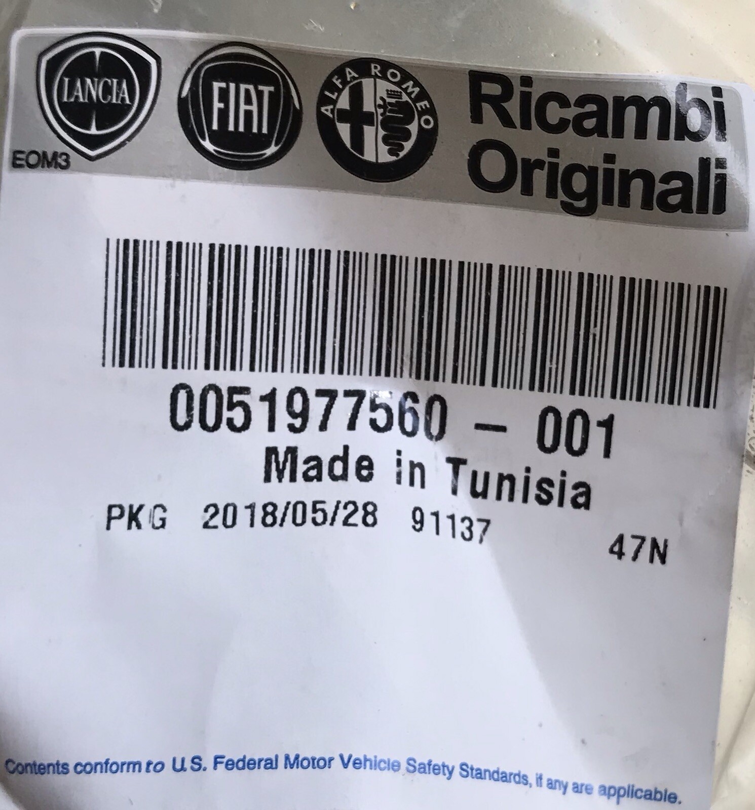 Fiat Panda (2012 - 2022) Air Conditioner Hose 51977560 Genuine & New | eBay