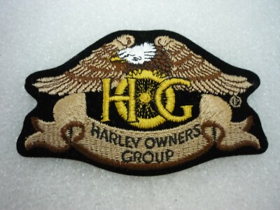 HARLEY-DAVIDSON HARLEY OWNERS GROUP HOG PATCH H.O.G. HERITAGE EAGLE | eBay