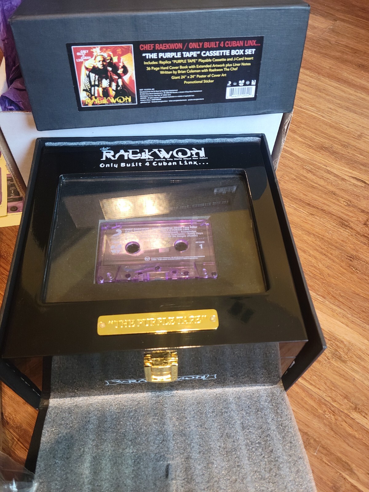 Raekwon Purple Tape Only Built 4 Cuban Linx Box Set & 20th Anniversary ...
