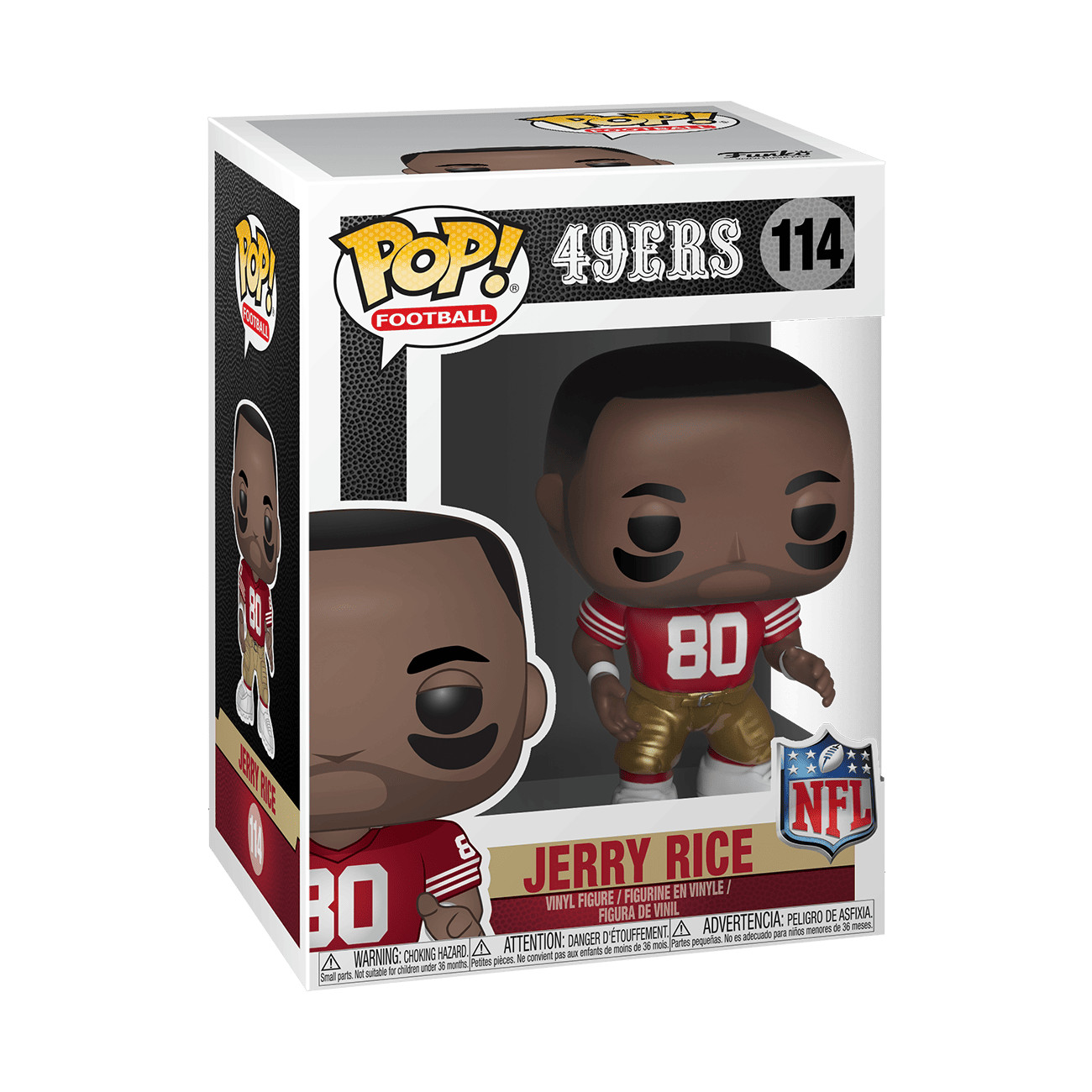 Funko Pop! Vinyl: Jerry Rice #114 for sale online | eBay
