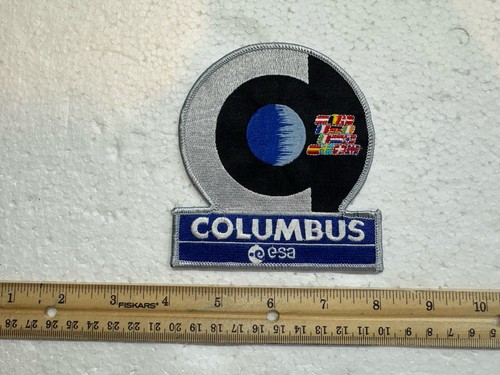 Vintage ESA - European Space Agency Patch - Columbus | eBay