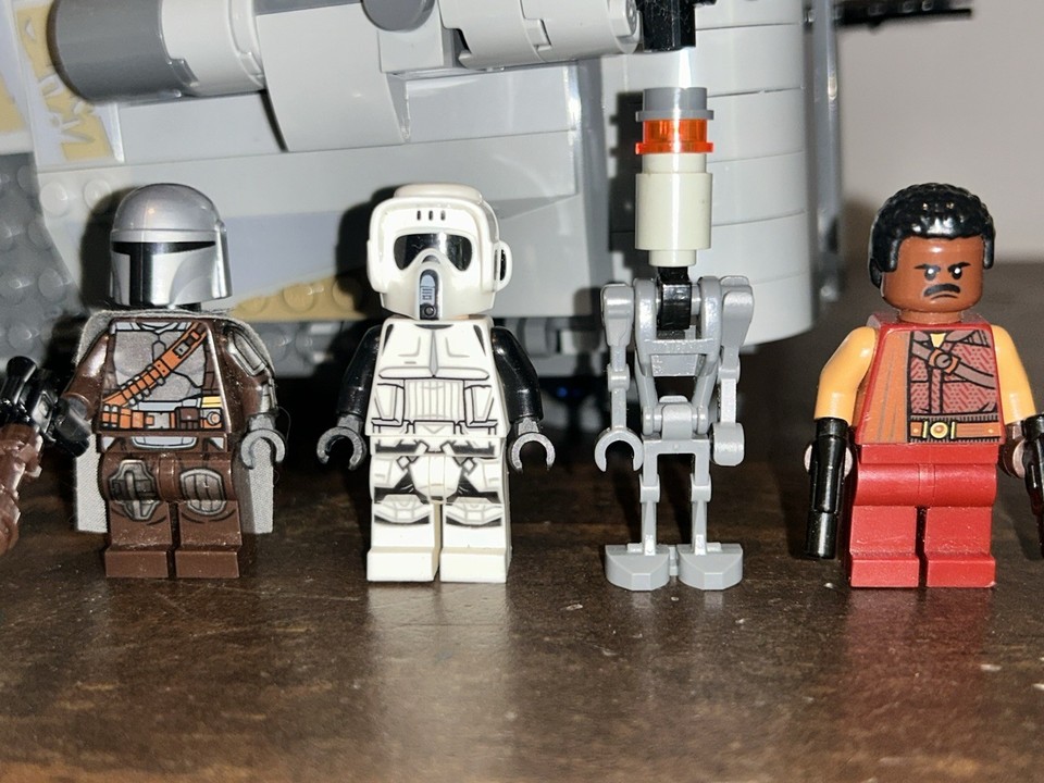 LEGO STAR WARS( 75292) THE RAZOR CREST , manual & minifigures | eBay