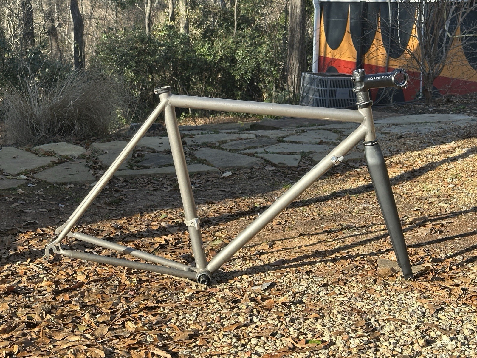 Litespeed Titanium 700c Road Bike Frame With Carbon Fork And Headset ...
