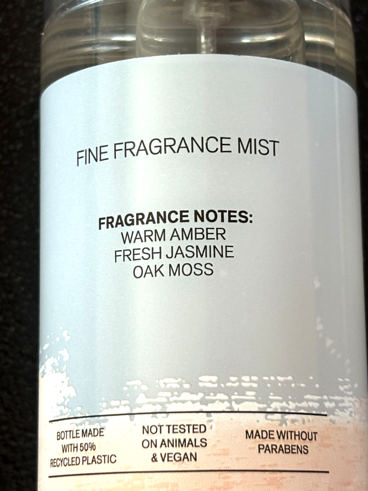 Bath & Body Works Amber Blush Fine Fragrance Mist Spray Amber & Jasmine ...