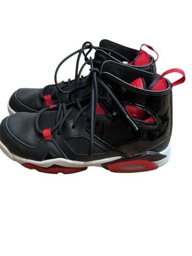 Jordan Flight Cub 91 Black University Red White Size Youth 6 Shoes ...