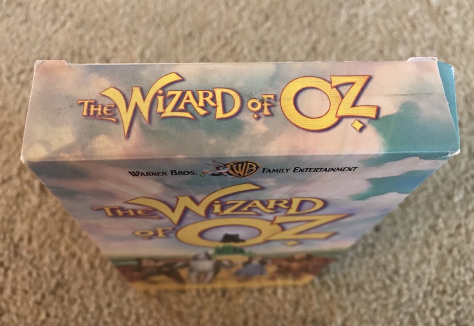 The Wizard of Oz 1939 (VHS, 2002) WB Edition - Rated G - Judy Garland ...