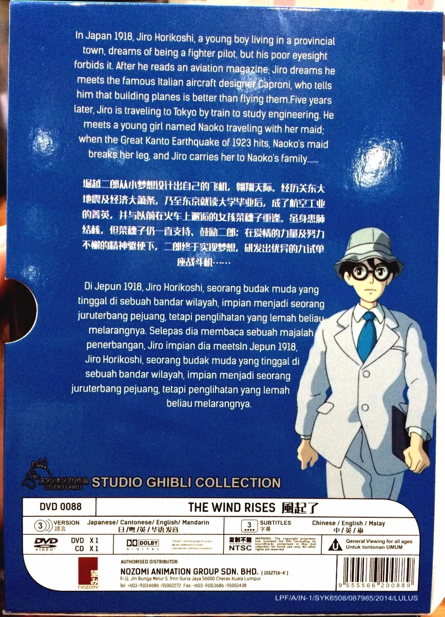 The Wind Rises English Poster