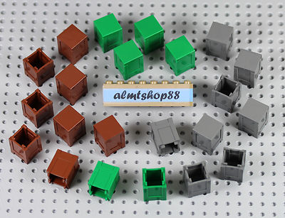 LEGO - 2x2x2 Crate - PICK YOUR COLORS - Container Box Storage Chest Lot ...