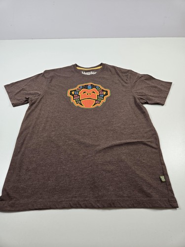 Howler Bros Shirt Mens Large Brown Graphic Tee Heed The Call Monkey ...