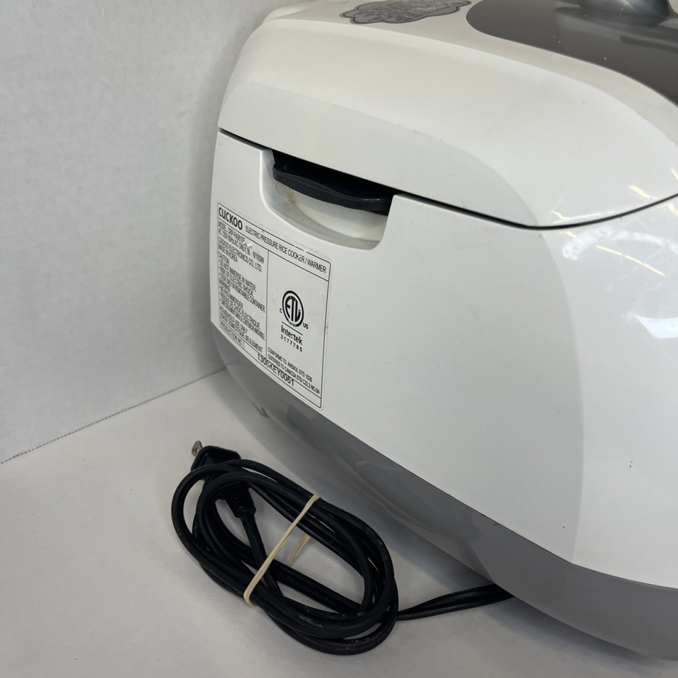 Cuckoo CRP-FA0610F Korean Talking Rice Pressure Cooker - WORKS GREAT ...