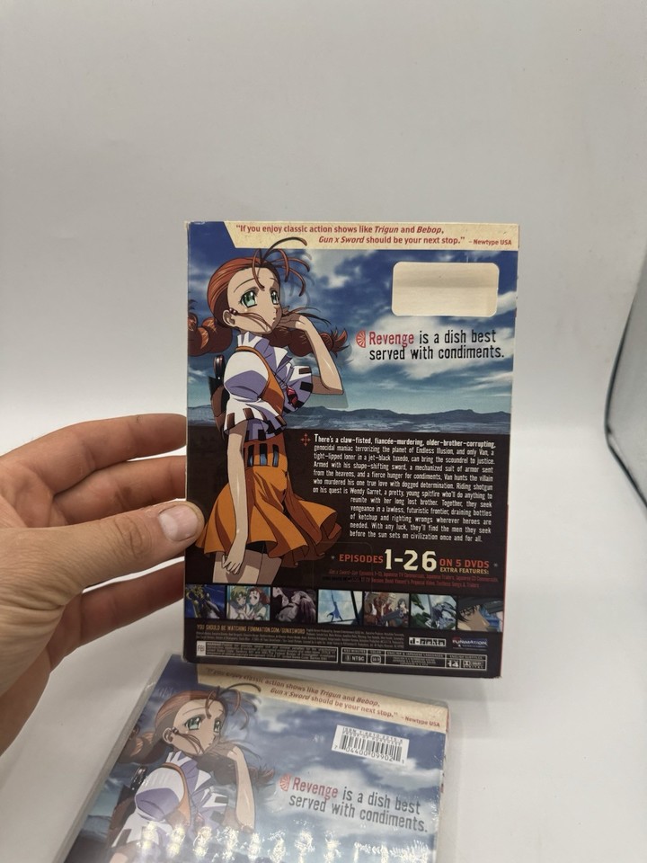 Gun x Sword The Complete Series [DVD 5 Disc, 2010] Funimation · Brand New 704400099021| eBay