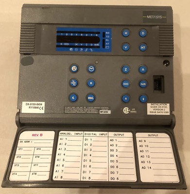 Johnson Controls Metasys DX9100-8454 Controller HVAC Boiler Module | eBay