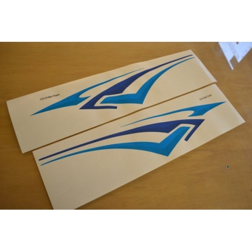 BAILEY Ranger (2003) Caravan Name Flash Sticker Decal Graphic - SINGLE ...