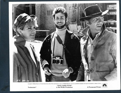 DEAN MARTIN & INGER STEVENS PORTRAIT "FIVE CARD STUD" 1968 ORIG VINTAGE ...